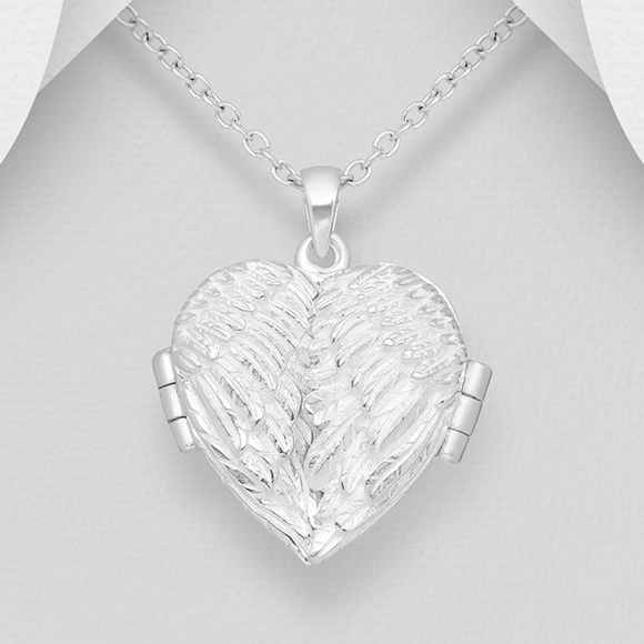 Jewelry | Angel Wing Locket | Poshmark